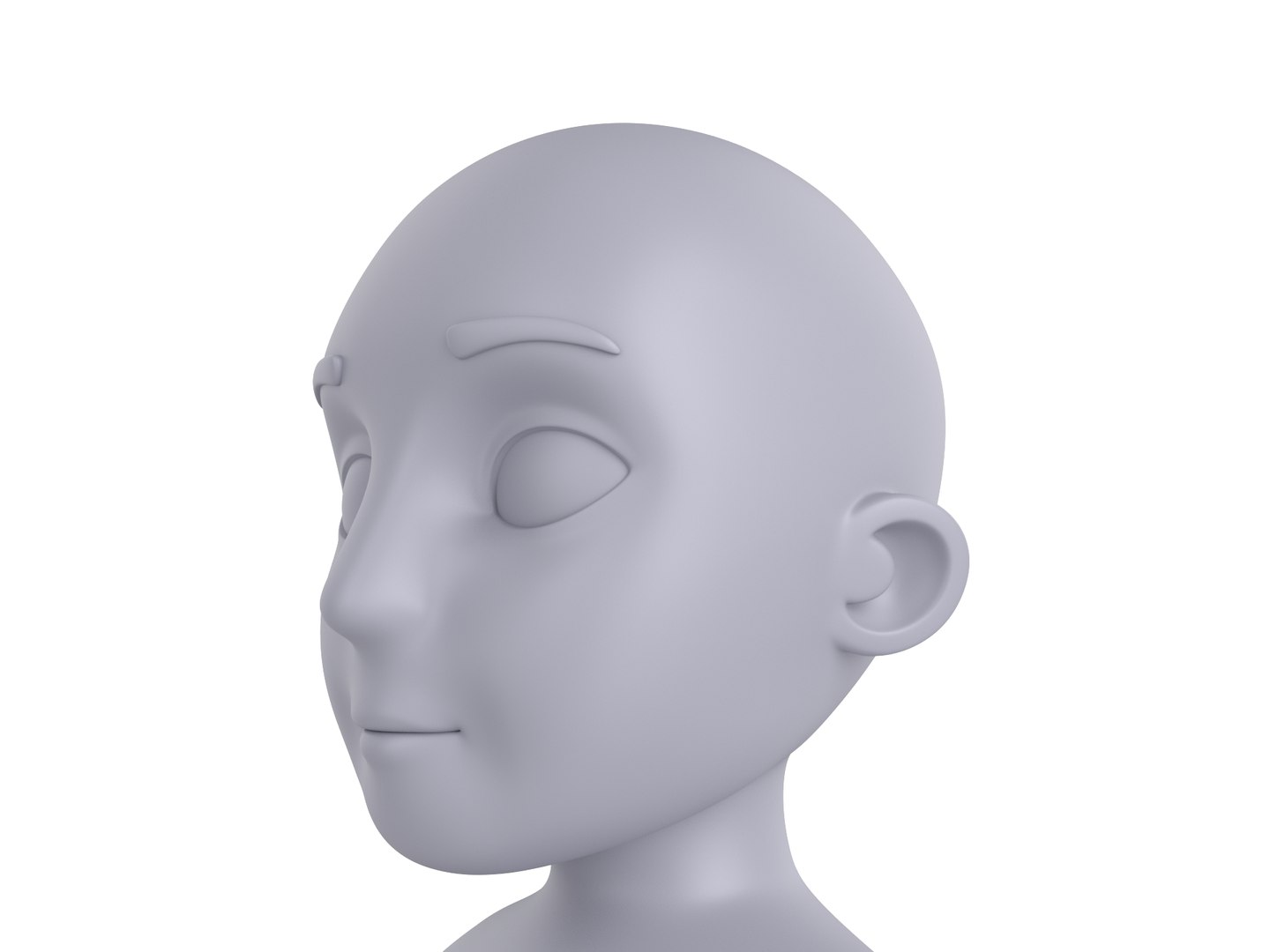 Character235 Boy Base Mesh model - TurboSquid 2042535