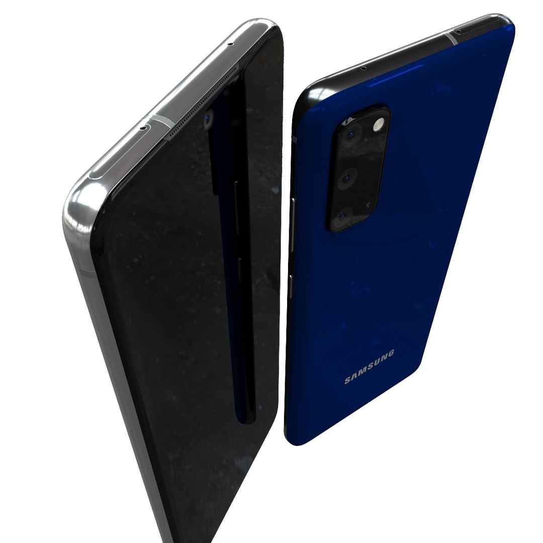 Samsung Galaxy S20 Model - TurboSquid 1598142