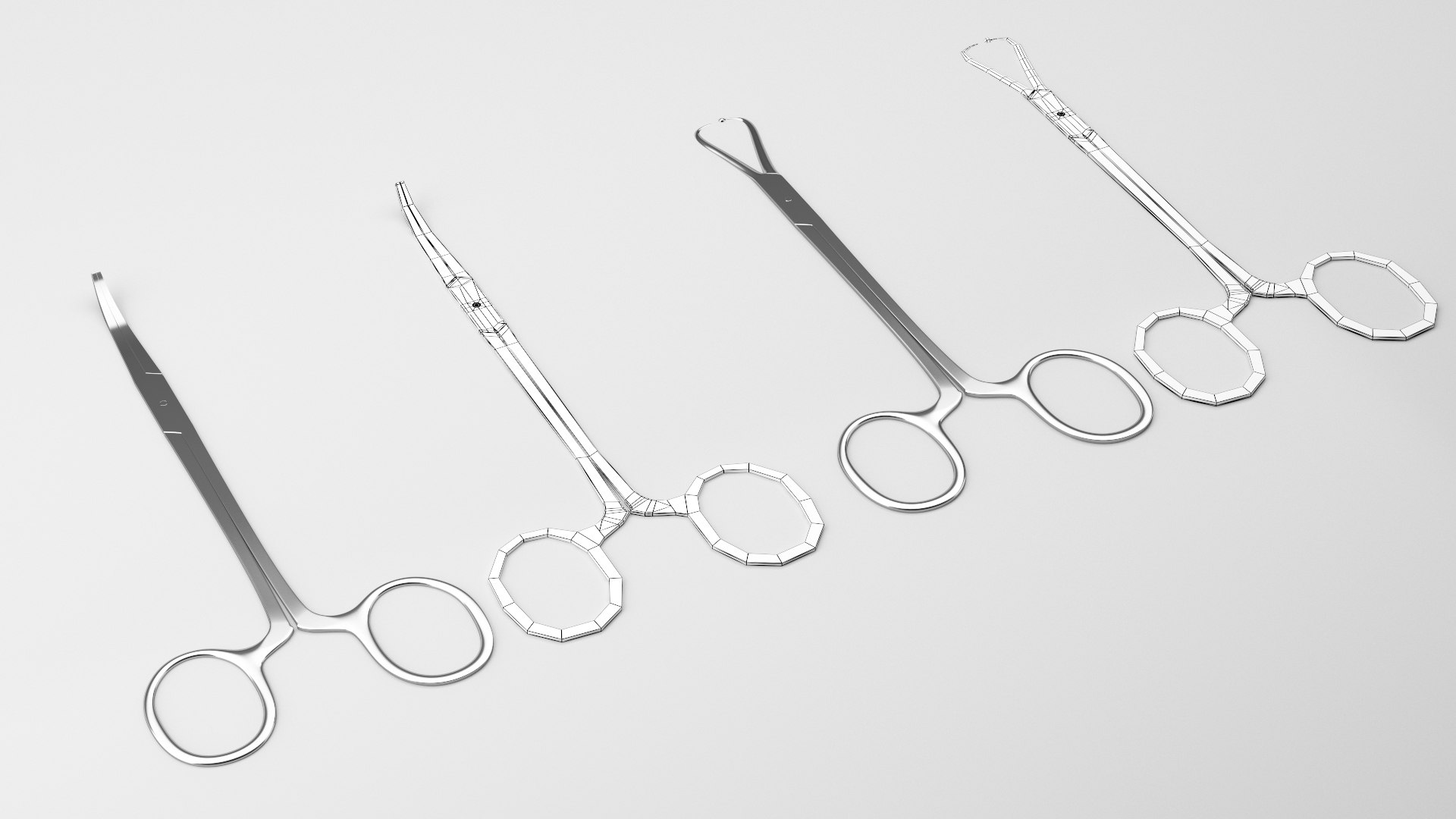 3D Surgical Instruments Set - TurboSquid 2295439