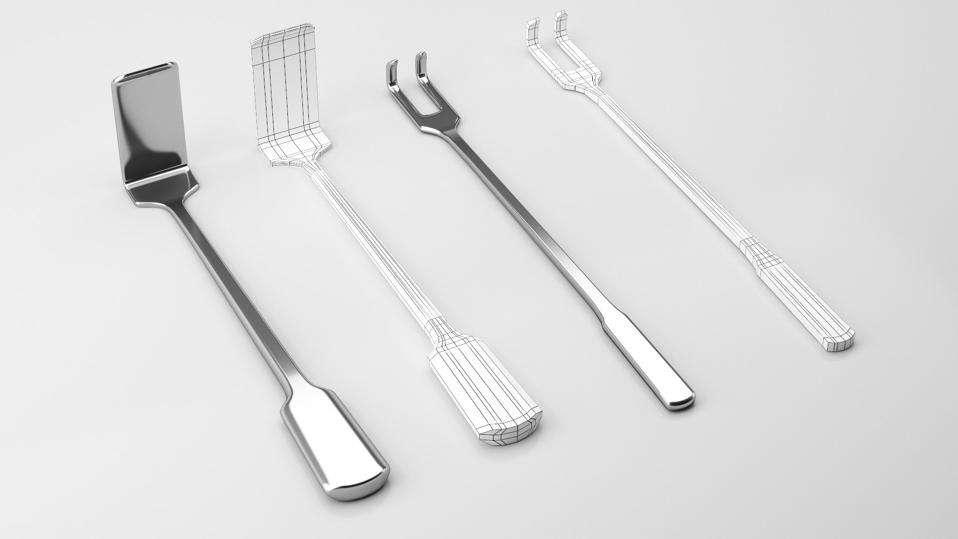 3D Surgical Instruments Set - TurboSquid 2295439