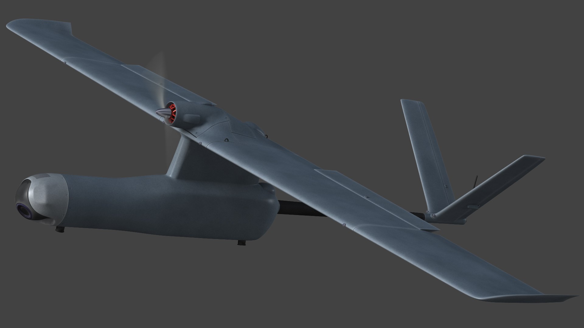 3D PLA CH-802 UAV - TurboSquid 1796260