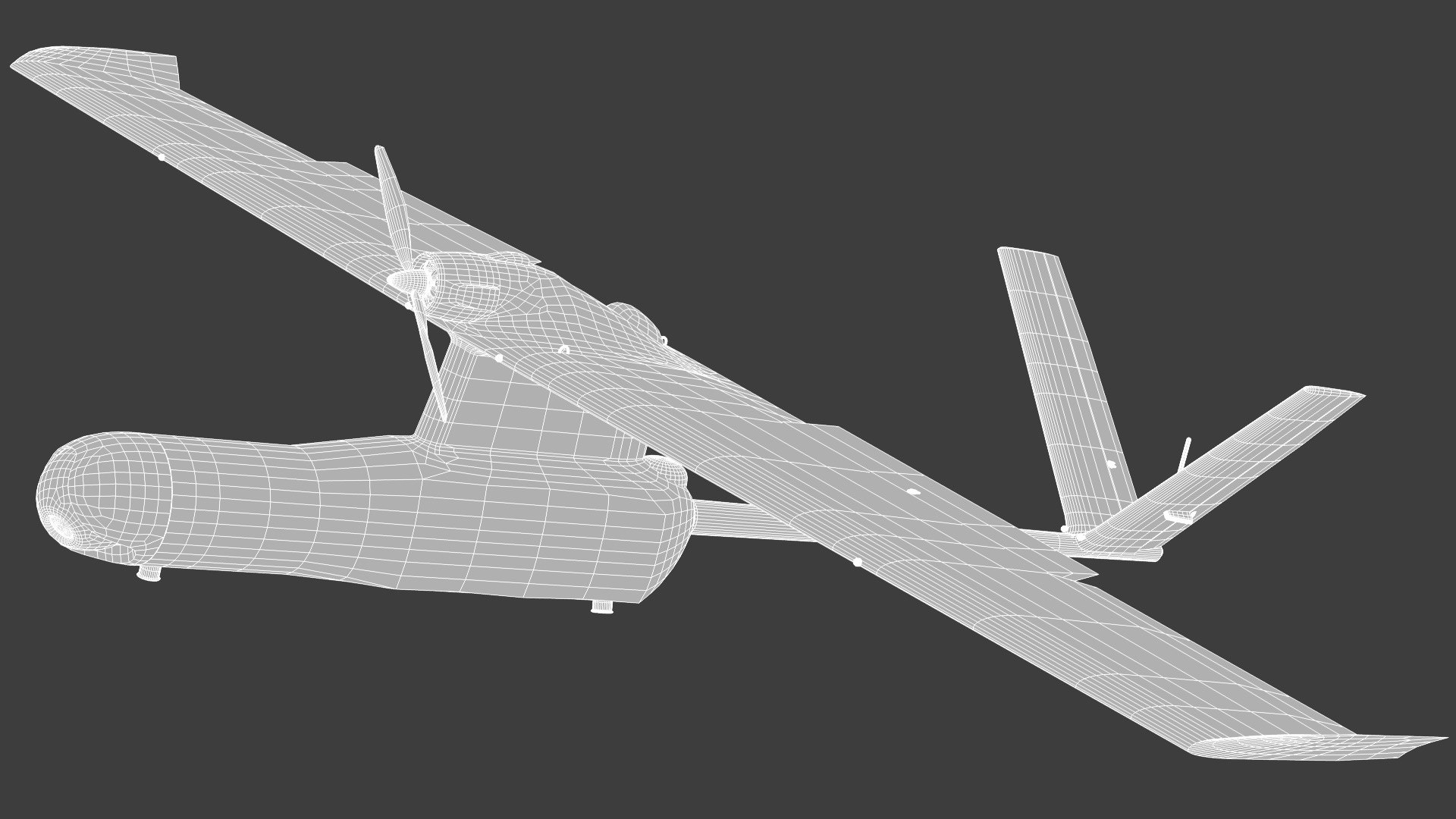 3D PLA CH-802 UAV - TurboSquid 1796260