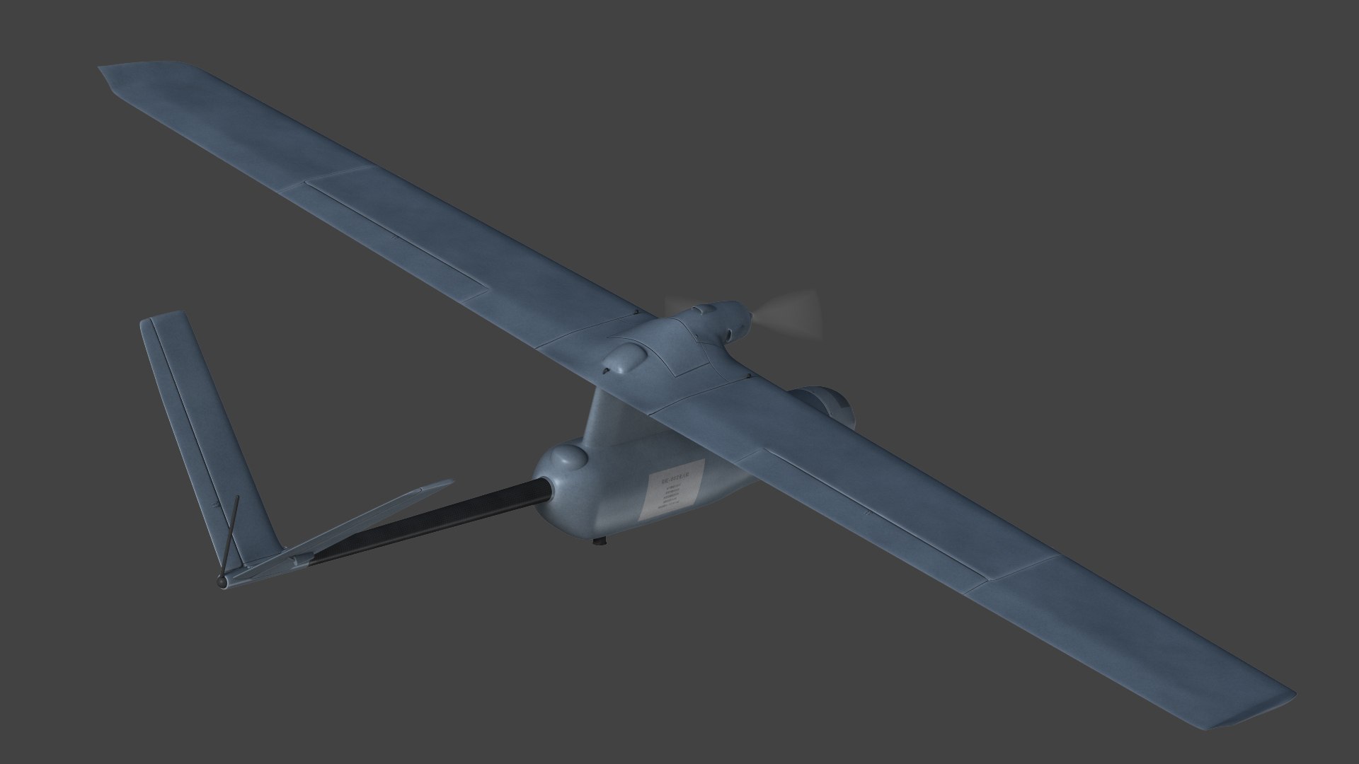 3D PLA CH-802 UAV - TurboSquid 1796260