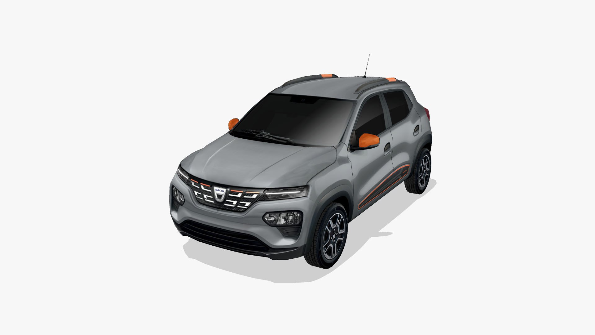 Dacia Spring Electric 2022 3D Model - TurboSquid 2312298