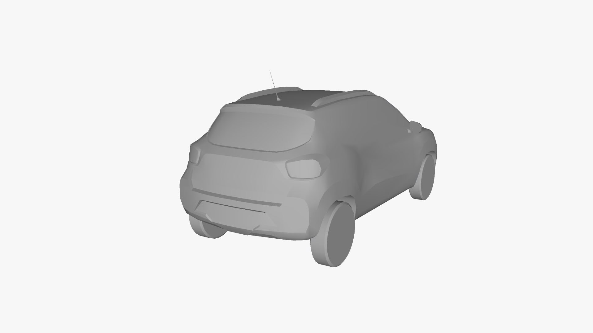 Dacia Spring Electric 2022 3D Model - TurboSquid 2312298