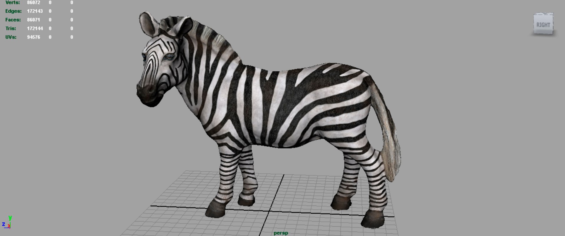 3D Zebra Stl 3mf Model | 1143153 | TurboSquid