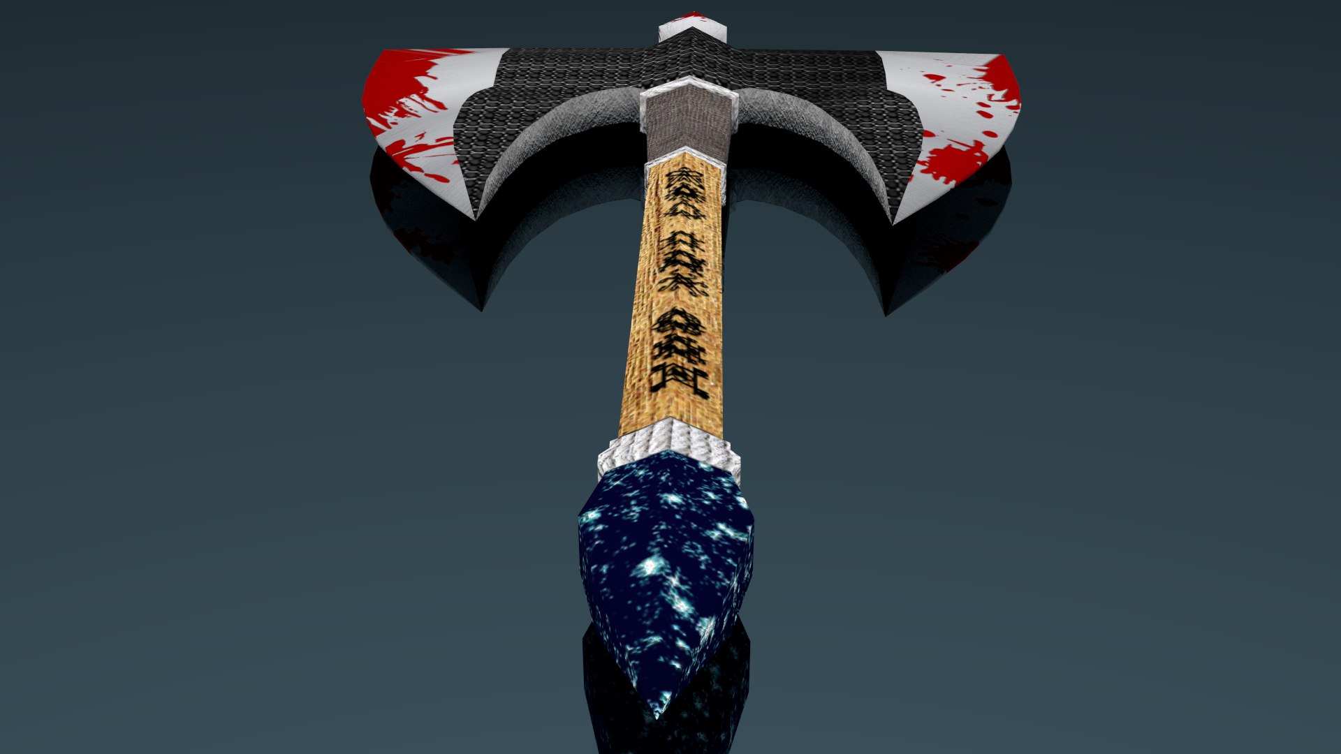 3d X Fantasy Axe