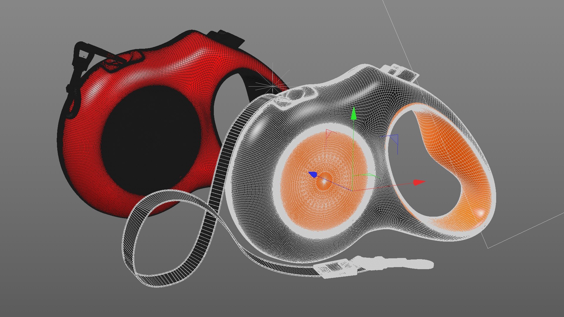 Retractable Dog Leash Flexi 3D Model - TurboSquid 2151381