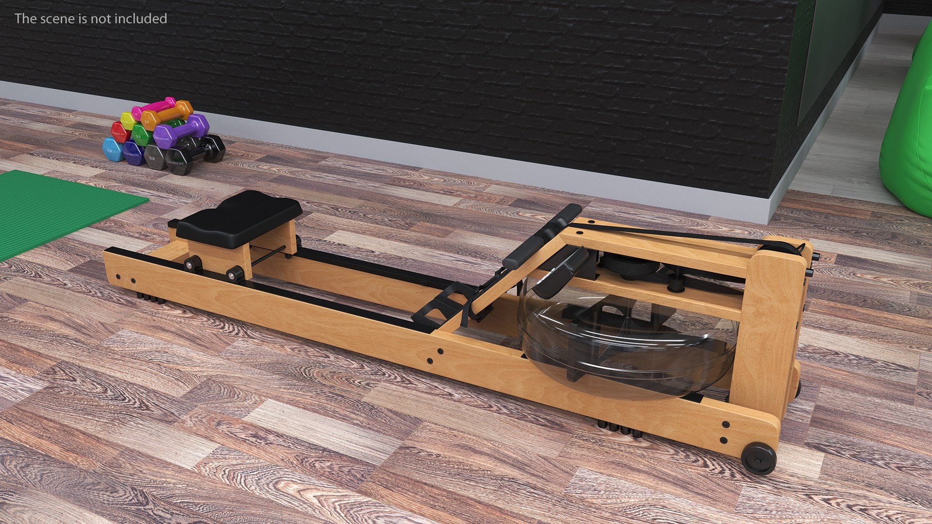 3D Rowing Simulator Wooden - TurboSquid 2070727