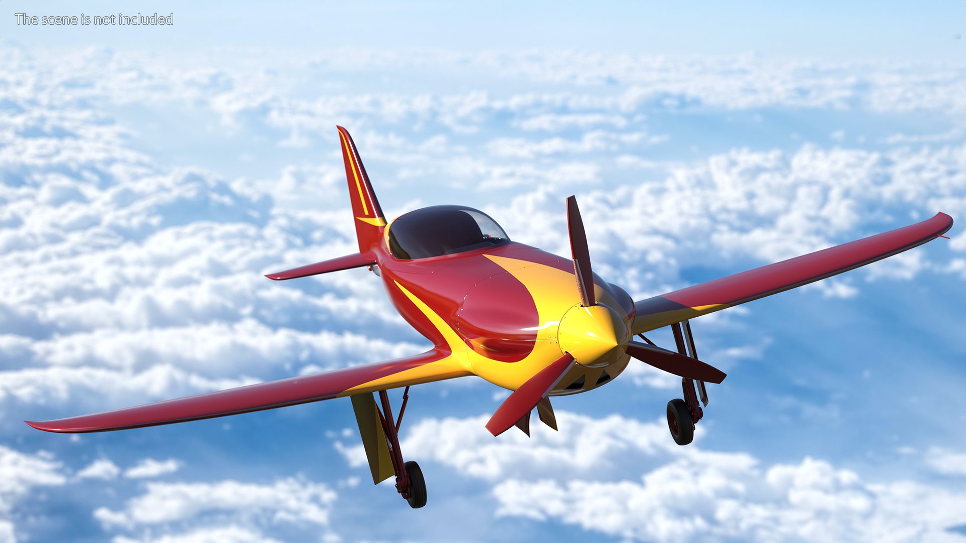 All Electric Aircraft Model - TurboSquid 1839411