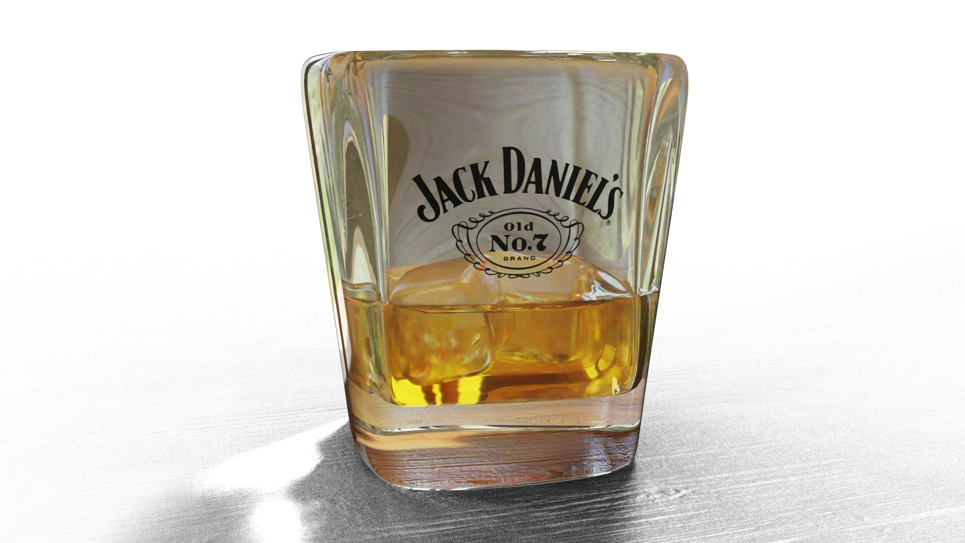 Jack Daniel S Glass 3D - TurboSquid 1528234