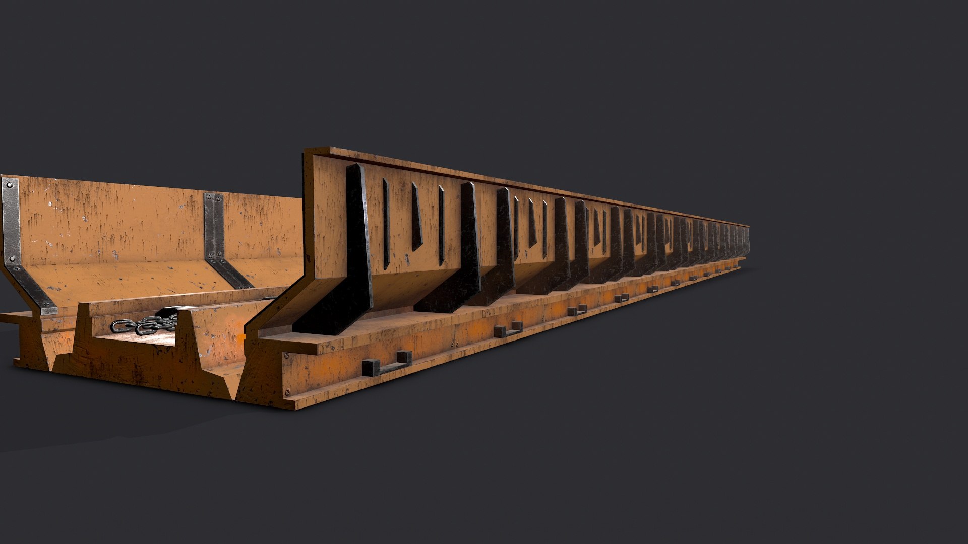 Chain Conveyor 3D Model - TurboSquid 1747935