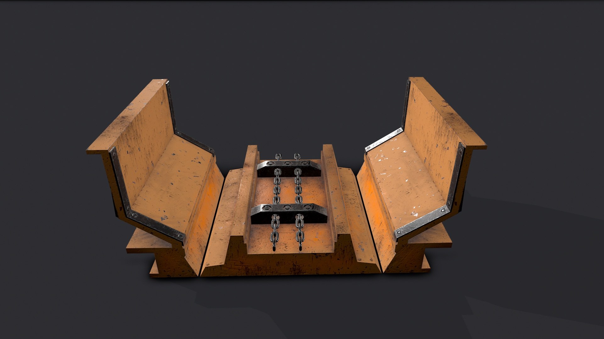 Chain Conveyor 3D Model - TurboSquid 1747935