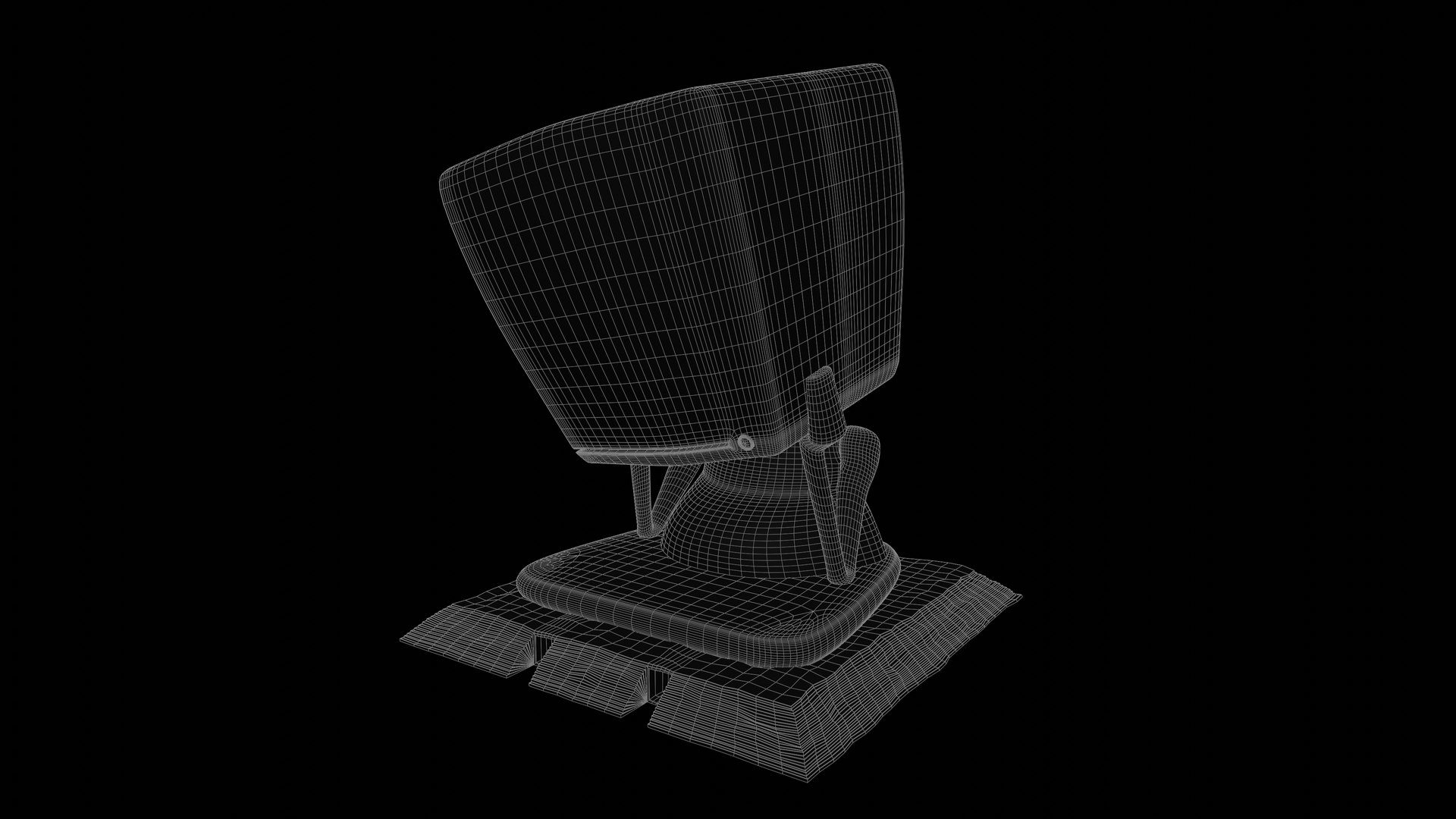 3D Deep Thought Super Computer Sci-fi Gold Model - TurboSquid 1813871