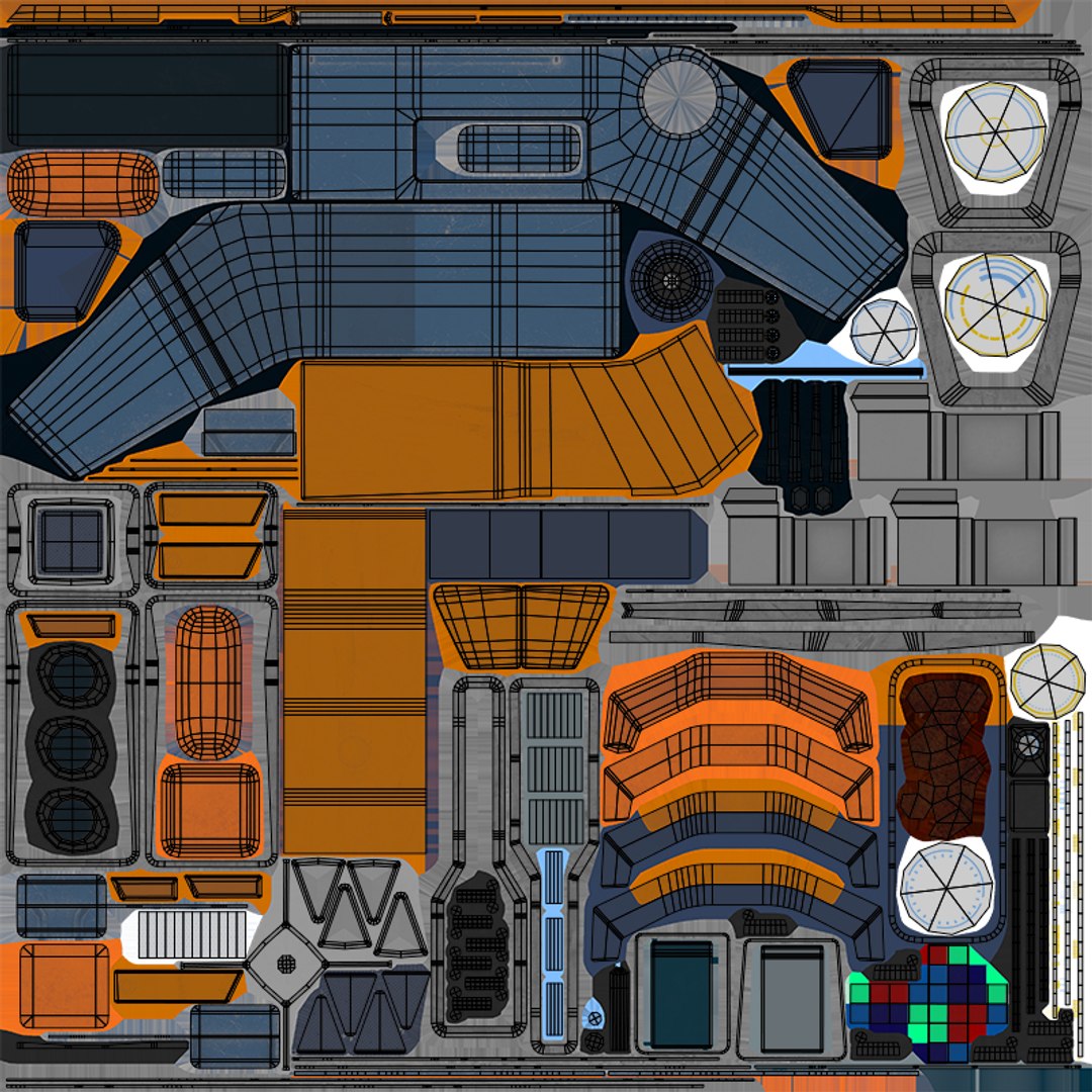 3D Future office desk - TurboSquid 1821954