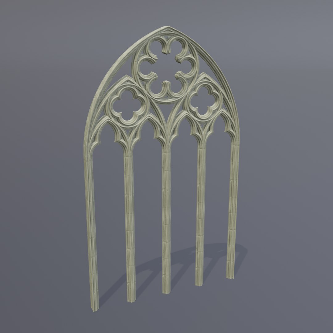Gothic Arch 3D Model - TurboSquid 1582785