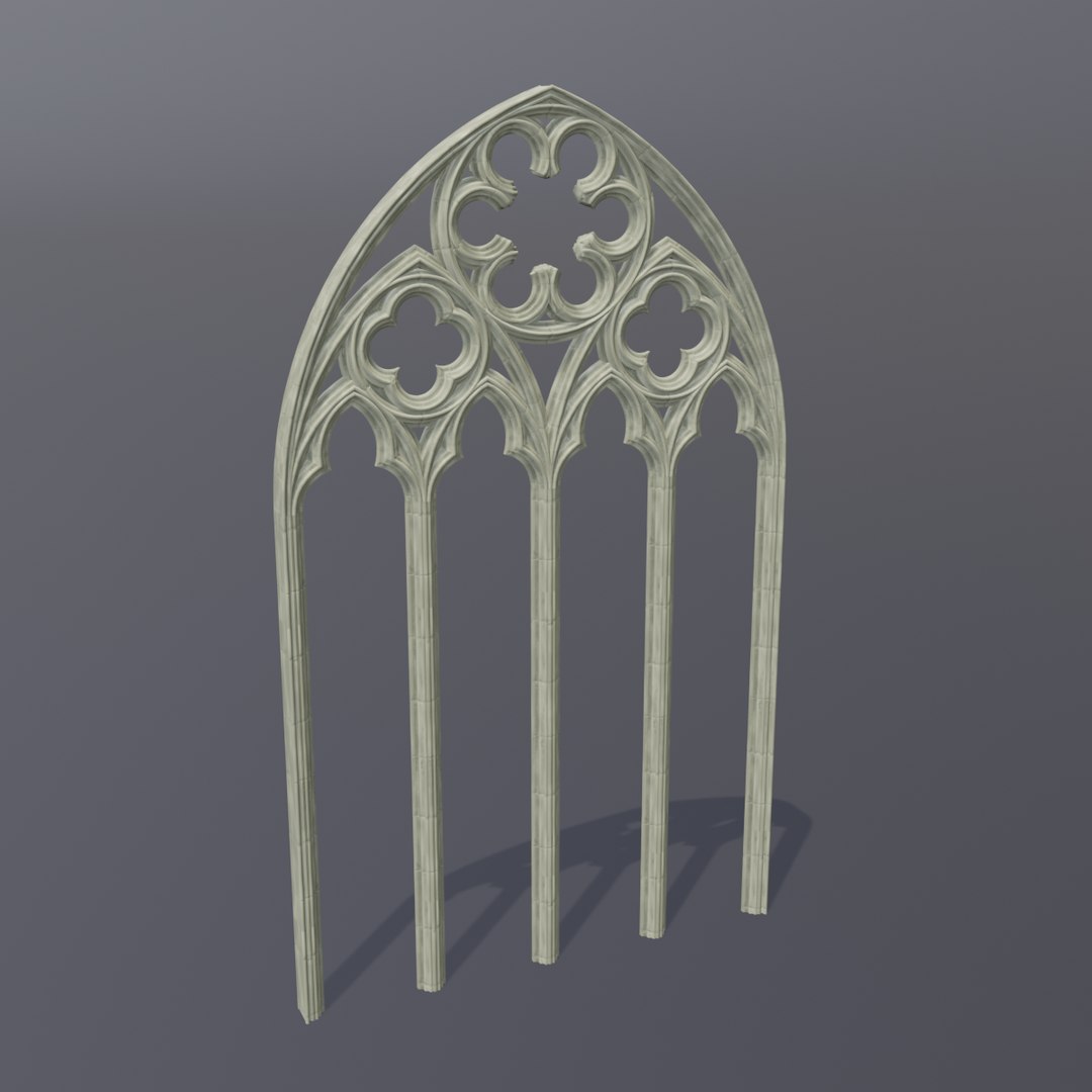 Gothic Arch 3D Model - TurboSquid 1582785