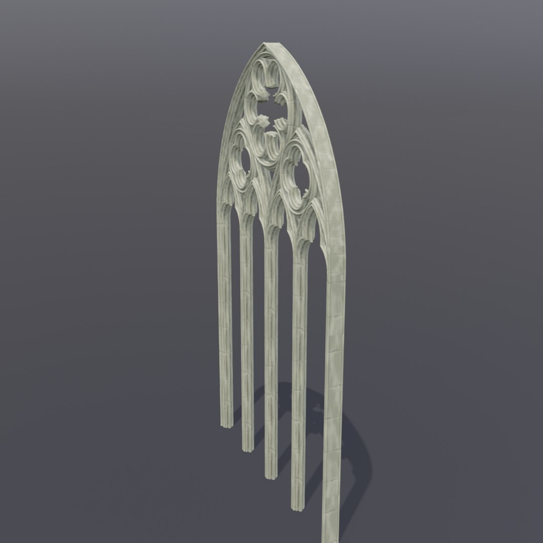 Gothic Arch 3D Model - TurboSquid 1582785