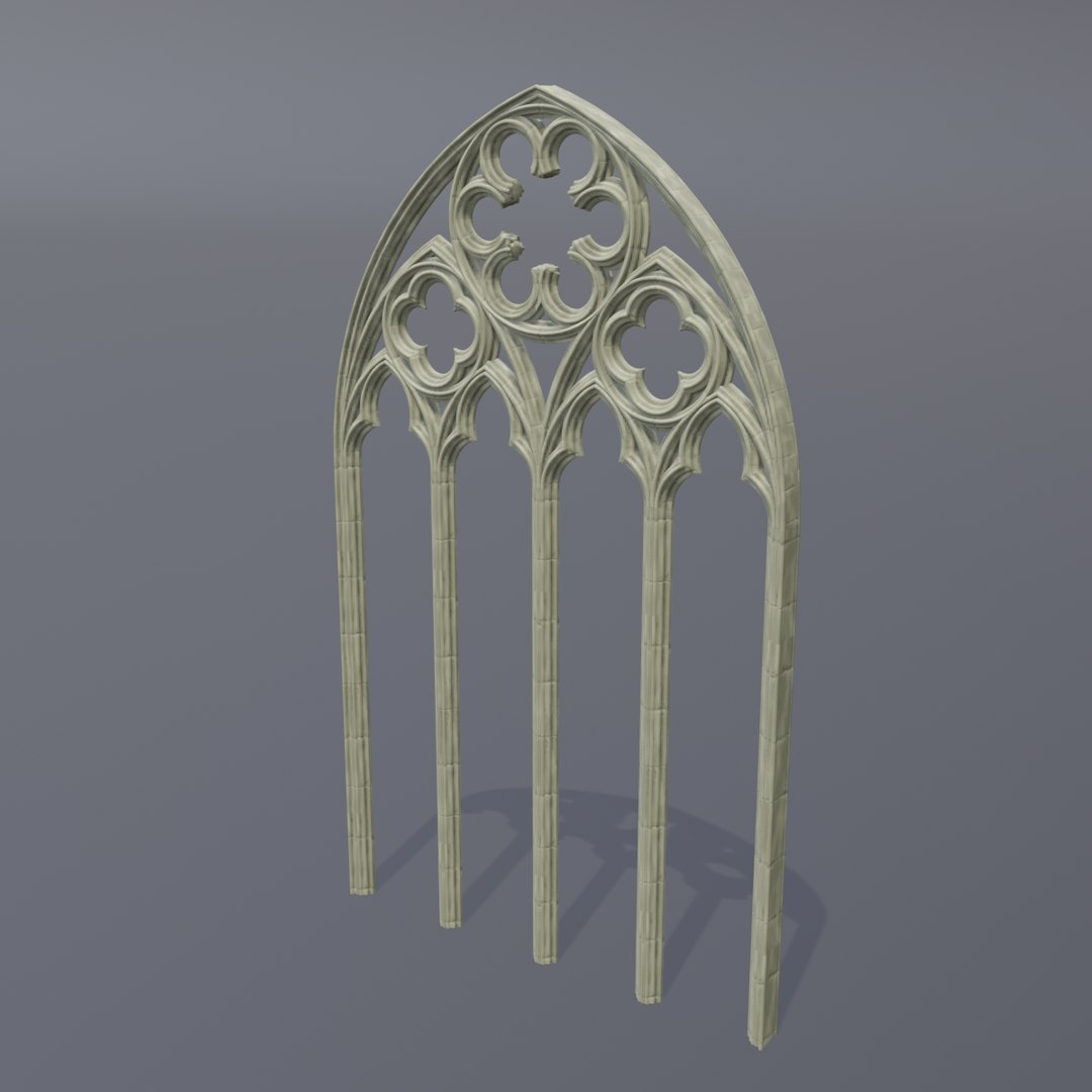 Gothic Arch 3D Model - TurboSquid 1582785