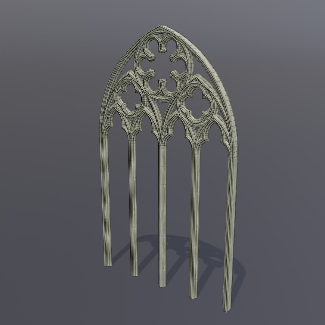 Gothic Arch 3D Model - TurboSquid 1582785