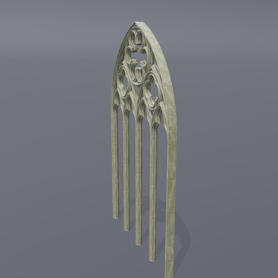 Gothic Arch 3D Model - TurboSquid 1582785