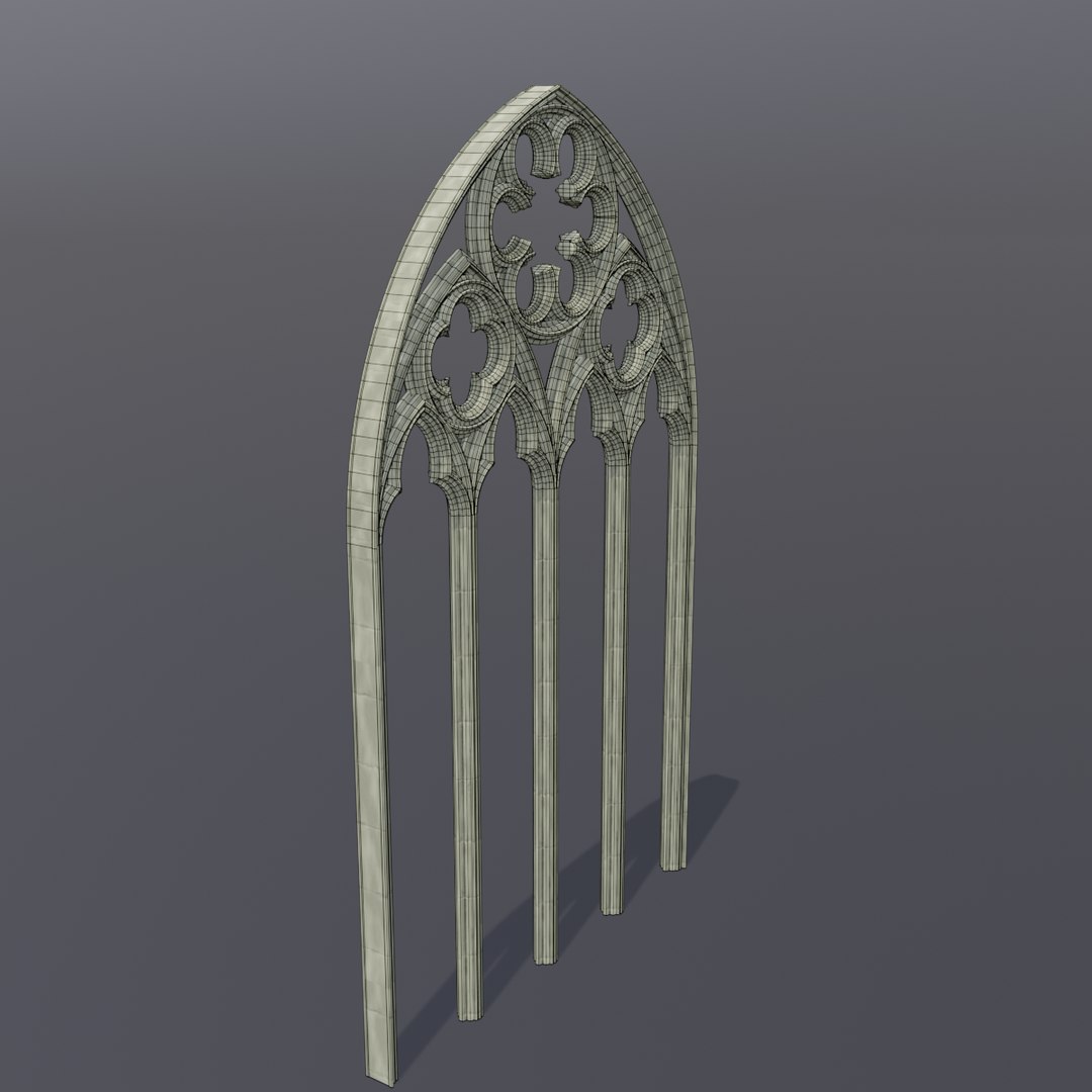 Gothic Arch 3D Model - TurboSquid 1582785