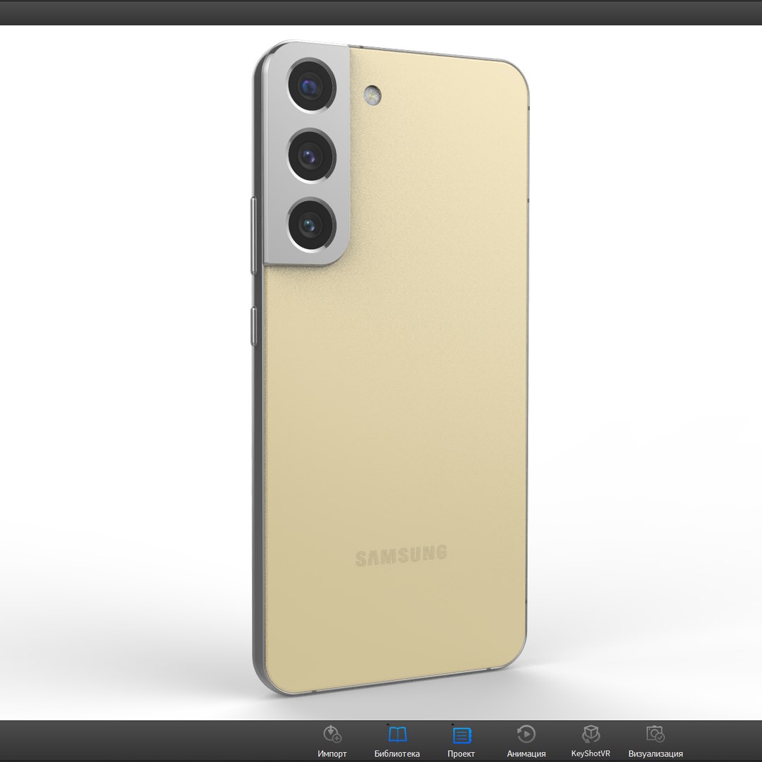 Samsung Galaxy S22 Plus 3D Model - TurboSquid 1854441