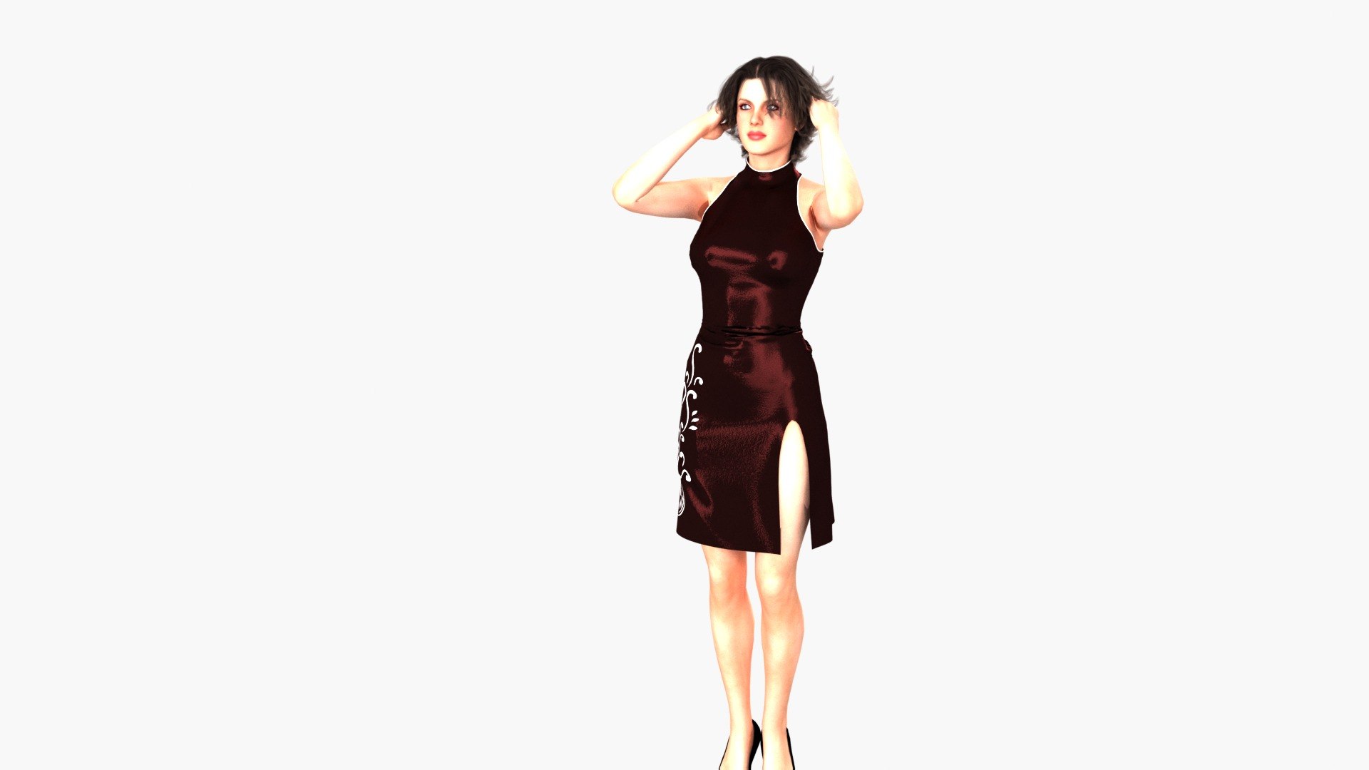Katie Rigged 3D Model - TurboSquid 1747668