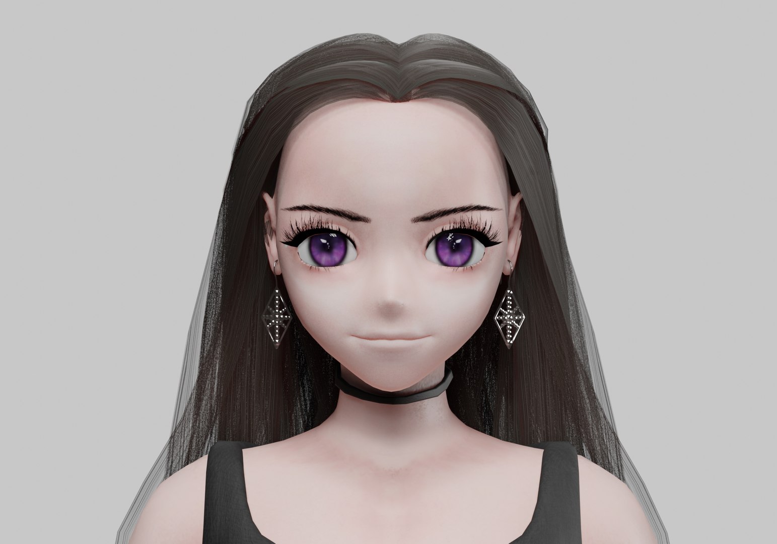 3D Standard Anime Girl V36644 Model - TurboSquid 2271563