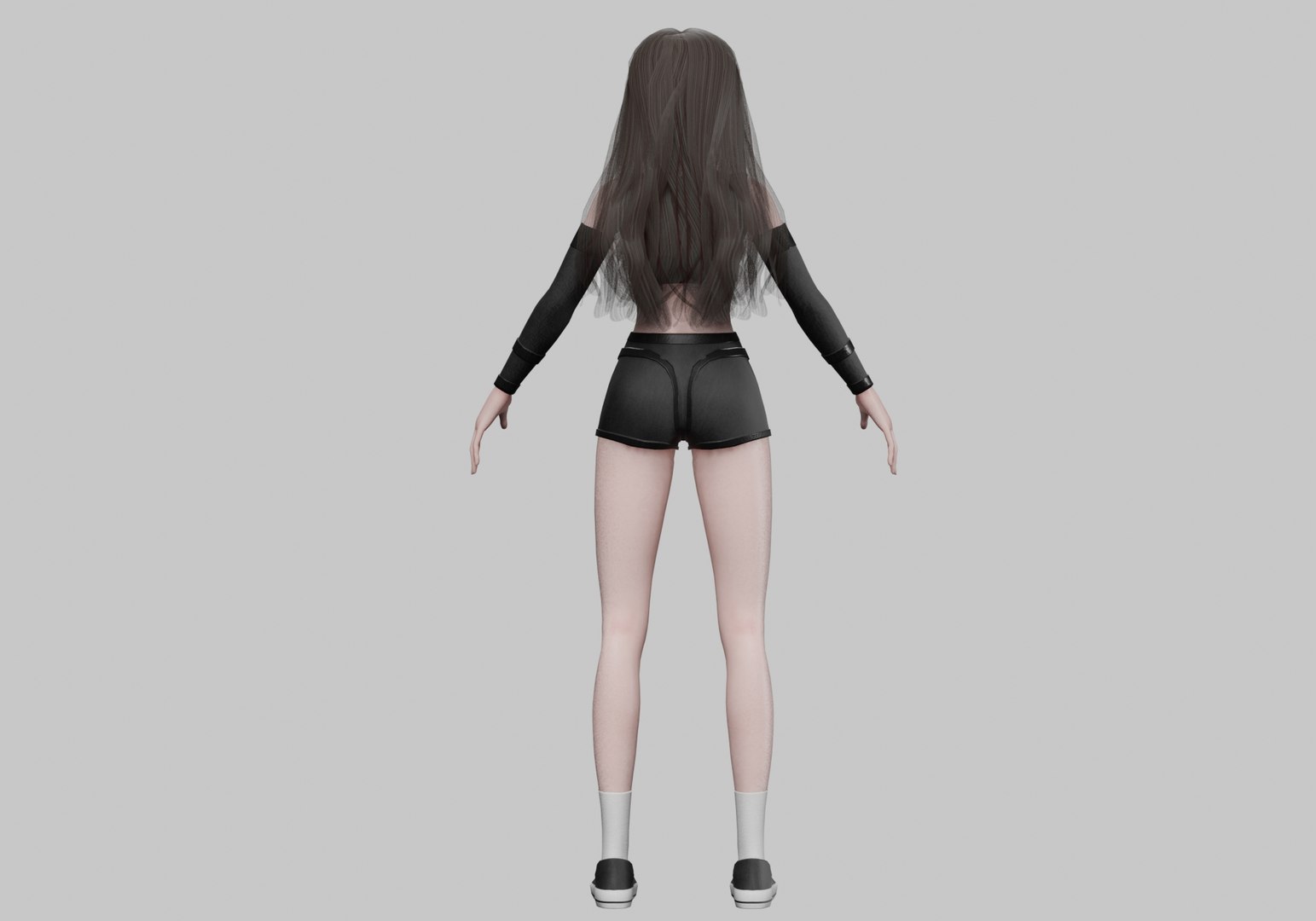 3D Standard Anime Girl V36644 Model - TurboSquid 2271563