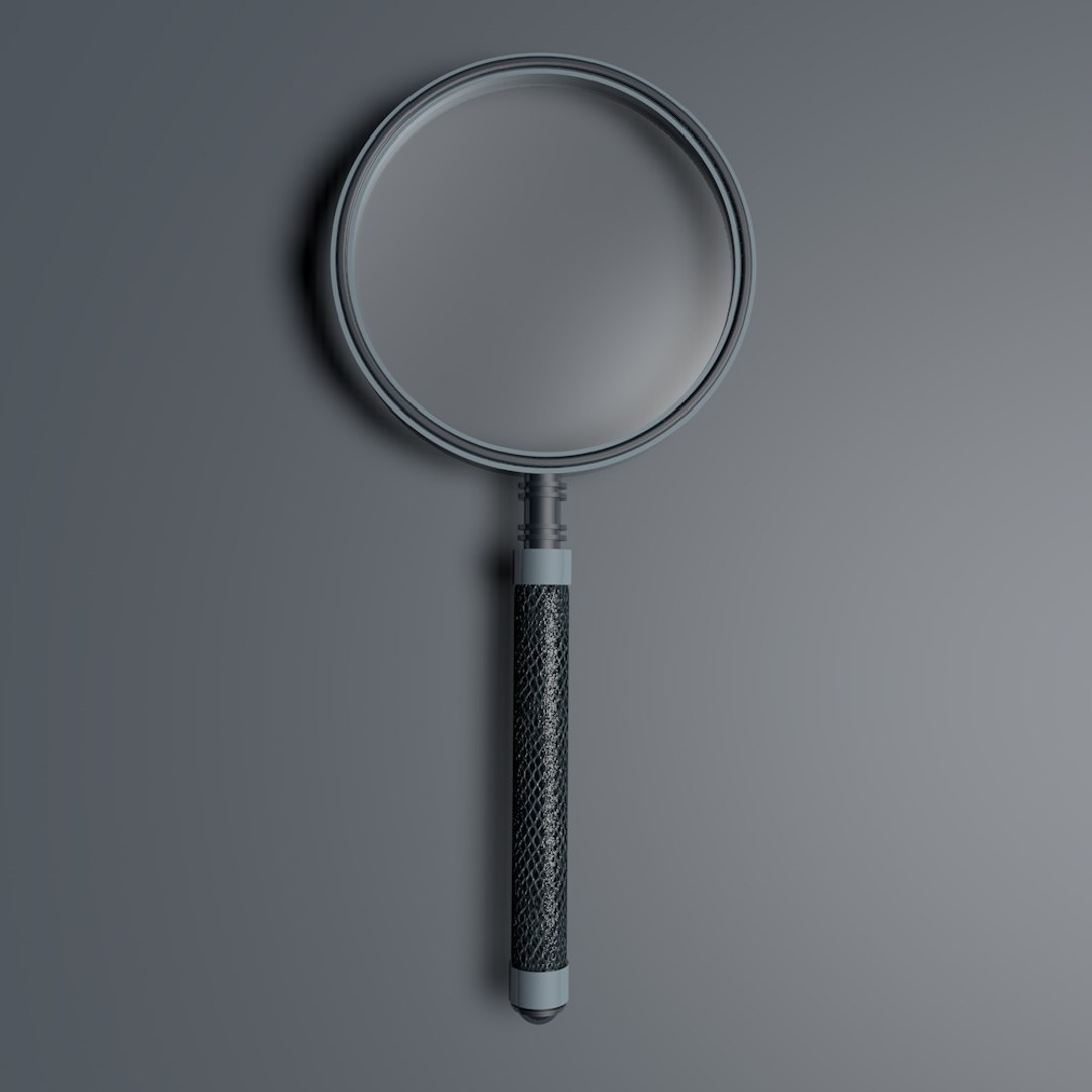 magnifying glass 3d c4d