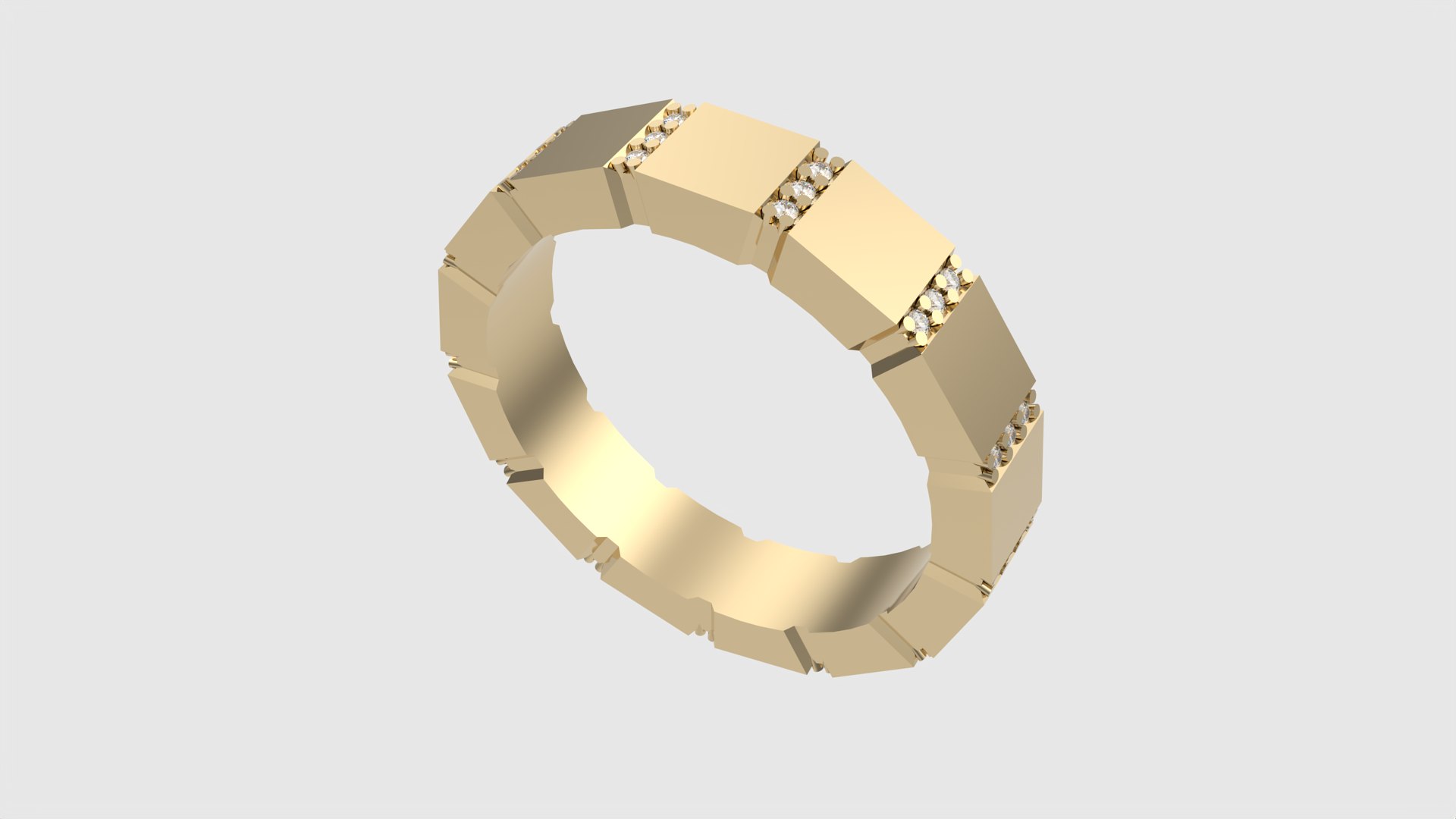 Geometric Elegance Ring Design JDBCo Model - TurboSquid 2346453