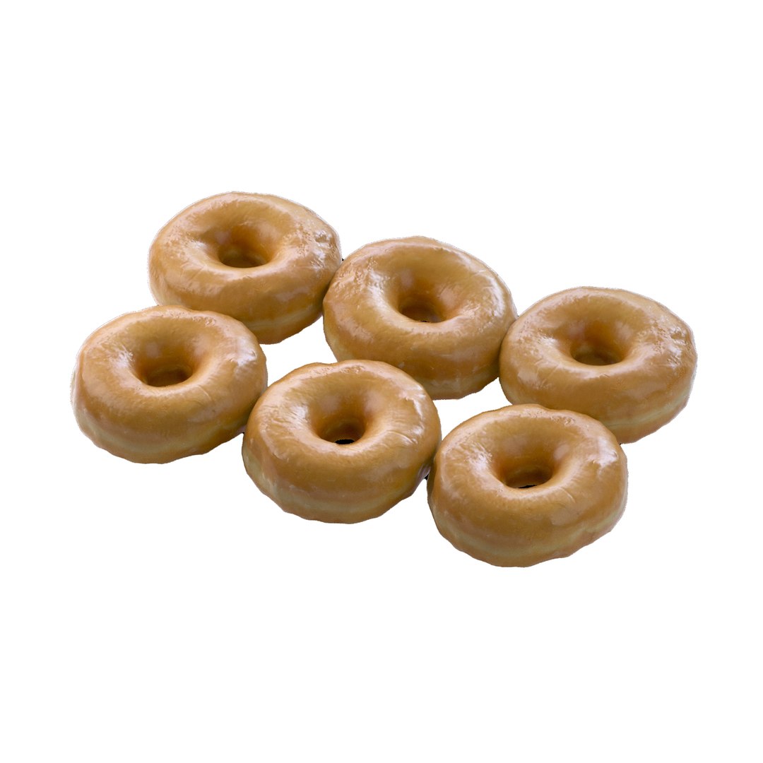 3D Glazed Dougnut Model - TurboSquid 2093348