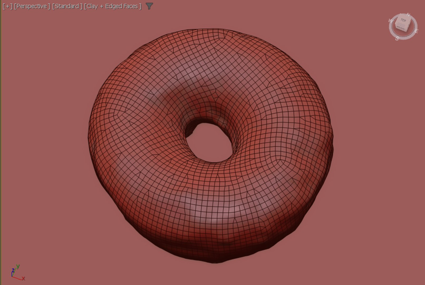 3D Glazed Dougnut Model - TurboSquid 2093348