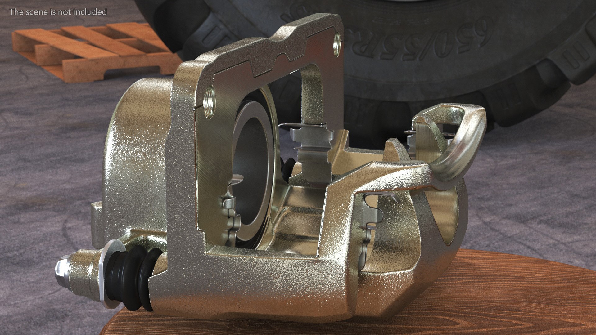 Brake Caliper 3D - TurboSquid 2044824