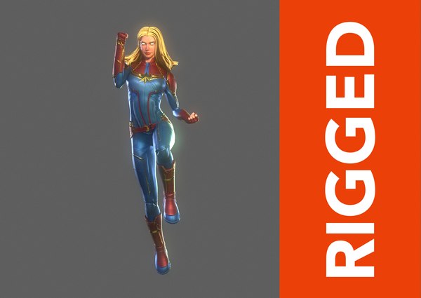 modelo 3d Plataforma del Capitán Marvel - TurboSquid 2297727