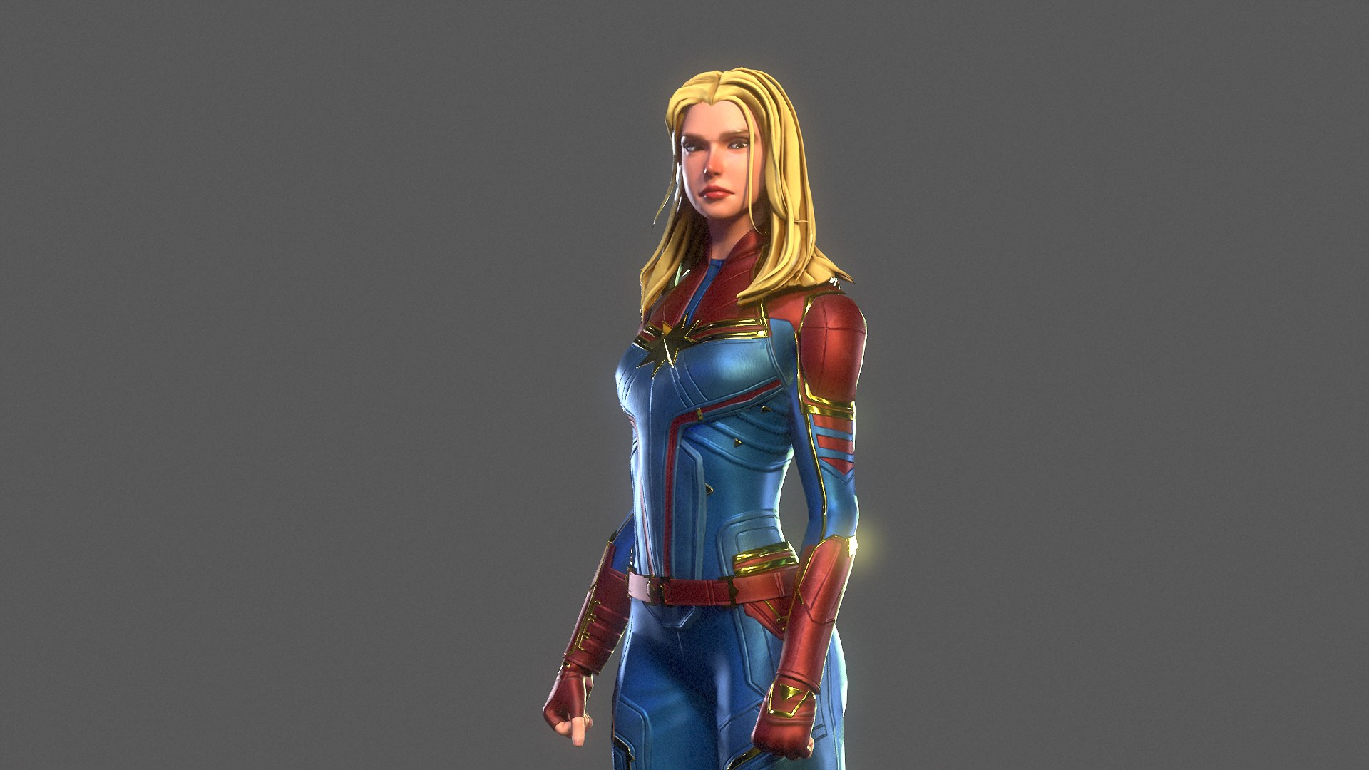 Captain Marvel Rig Model - TurboSquid 2297727