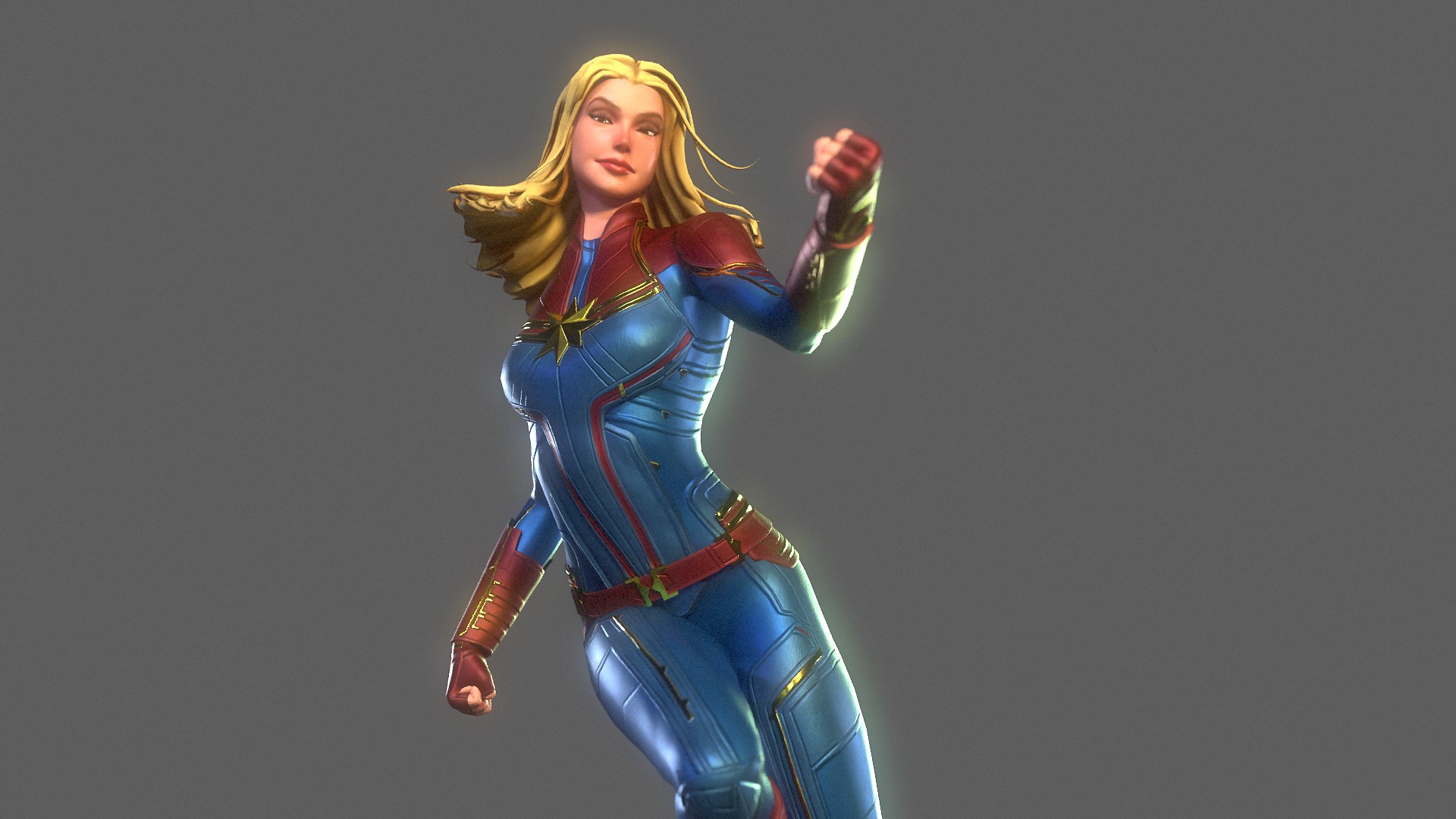 Captain Marvel Rig Model - TurboSquid 2297727