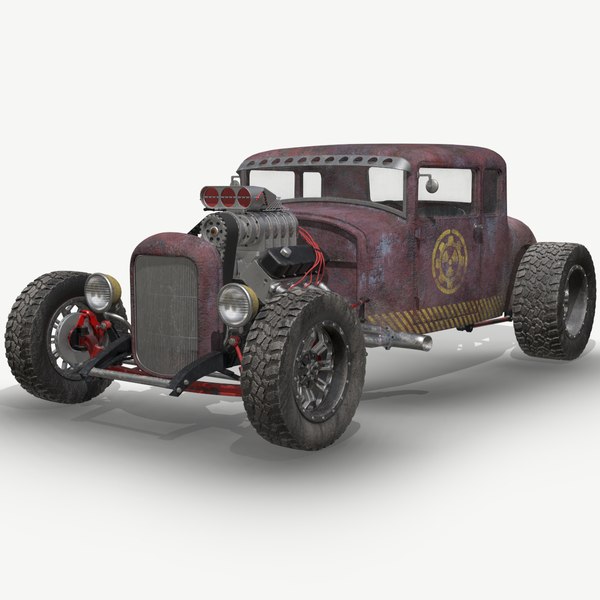Hot rod 3D model - TurboSquid 1704199
