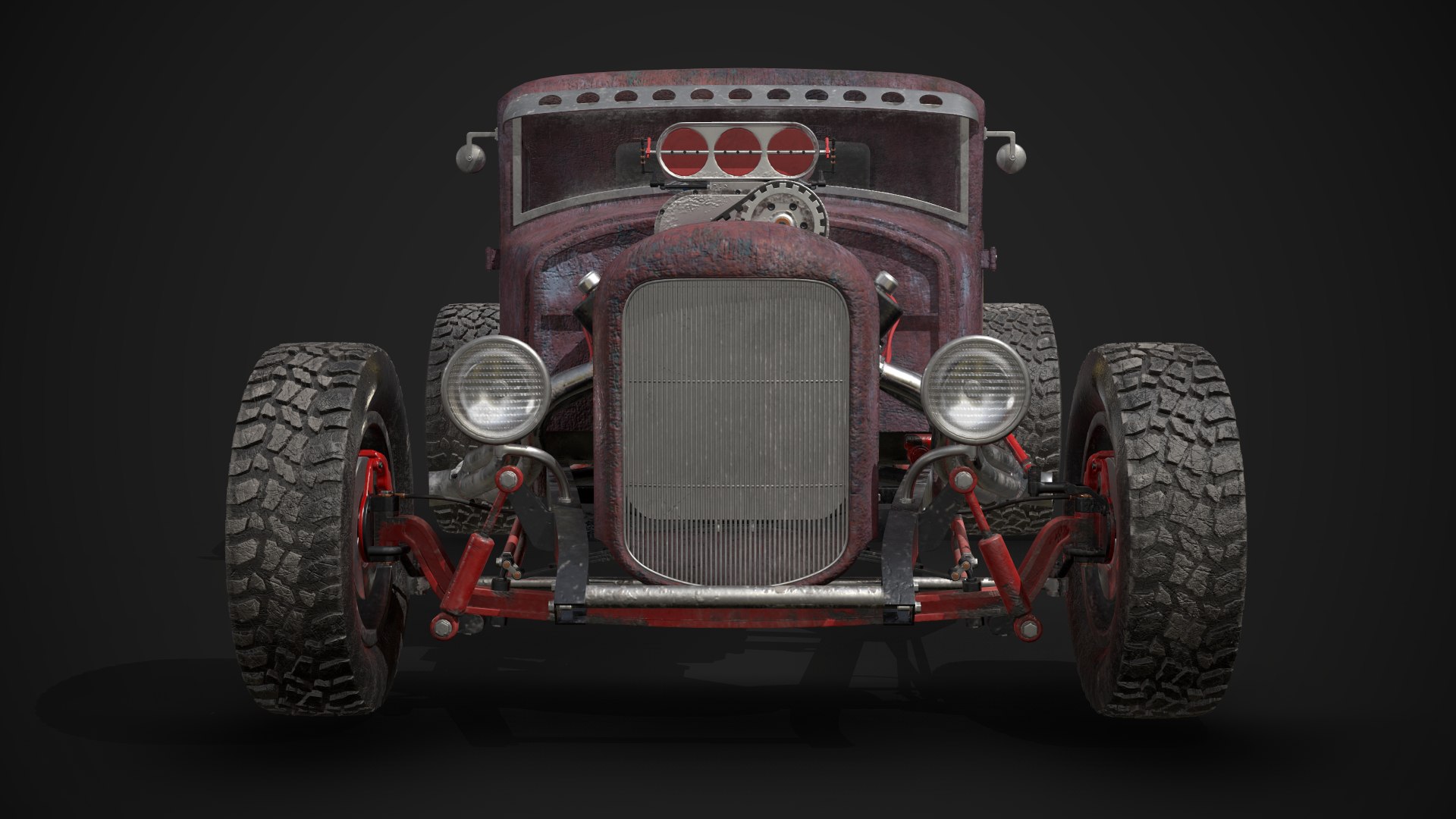 Hot Rod 3D Model - TurboSquid 1704199