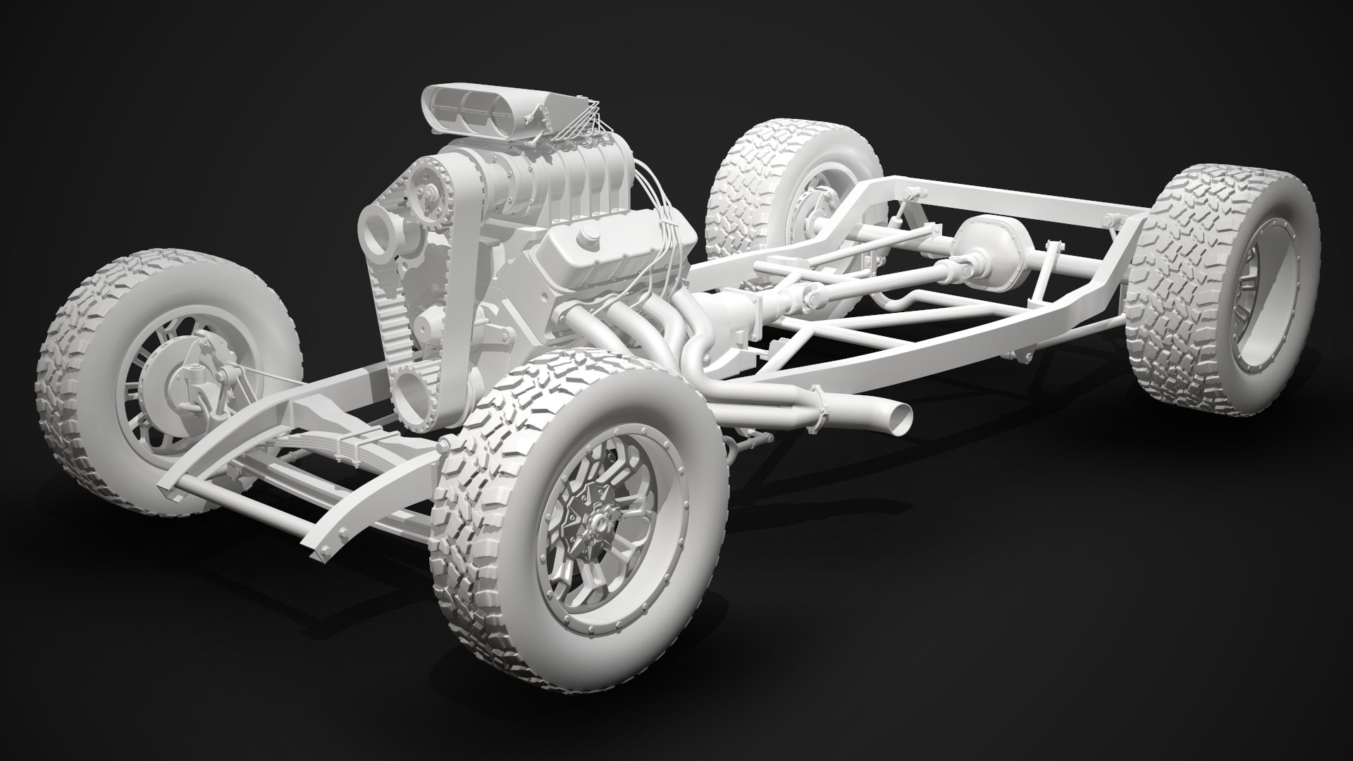 Hot Rod 3D Model - TurboSquid 1704199