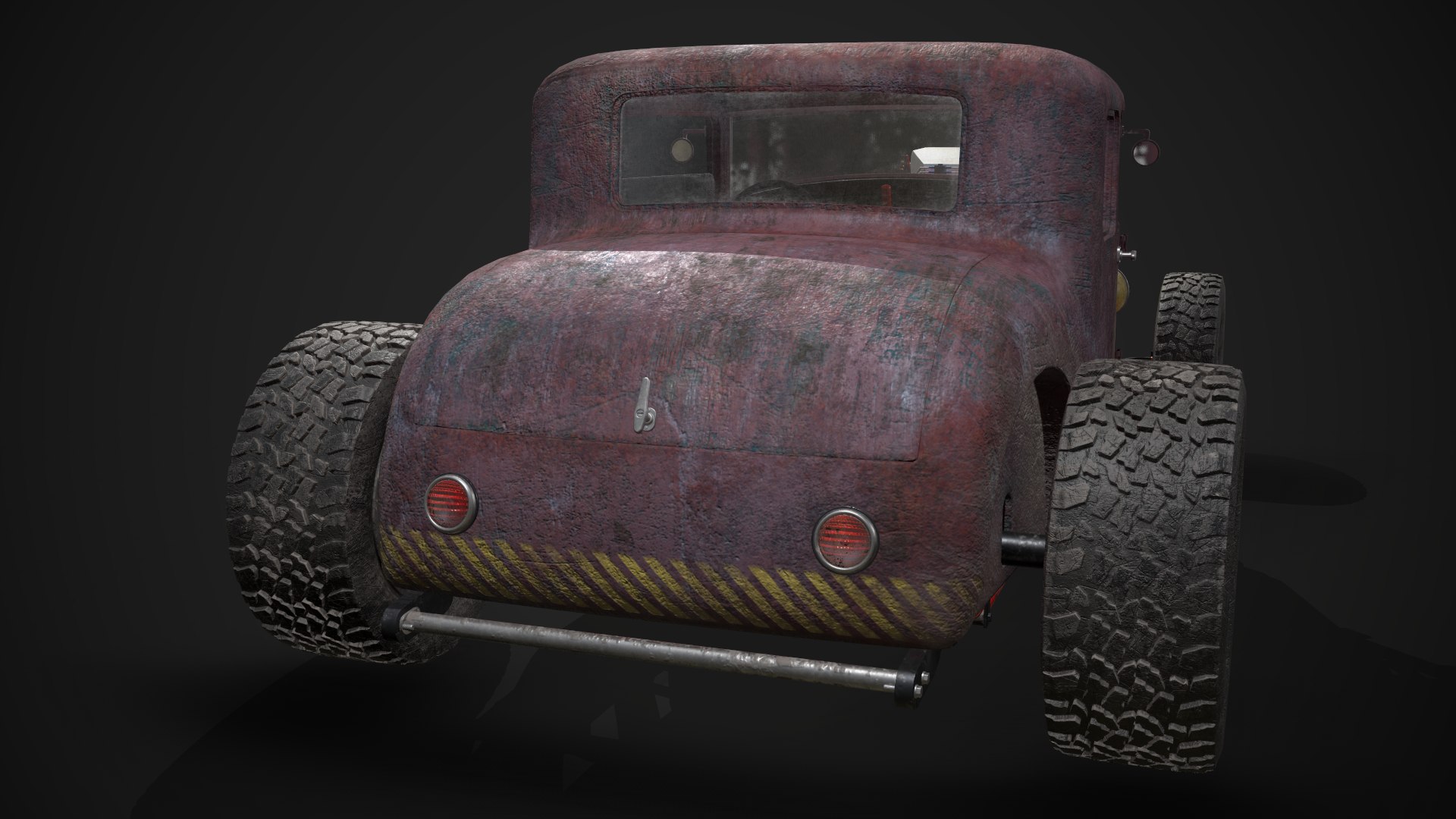 Hot Rod 3D Model - TurboSquid 1704199