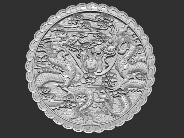 modelo 3d two dragons - TurboSquid 2038404