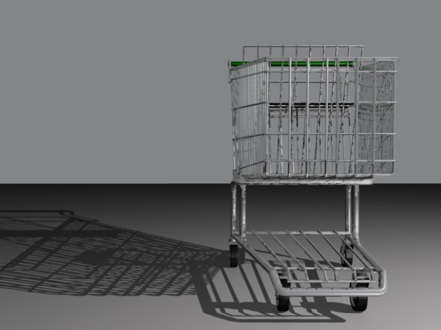 3d Model Of Shopping Cart