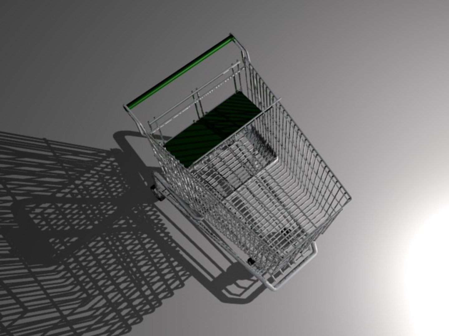 3d Model Of Shopping Cart