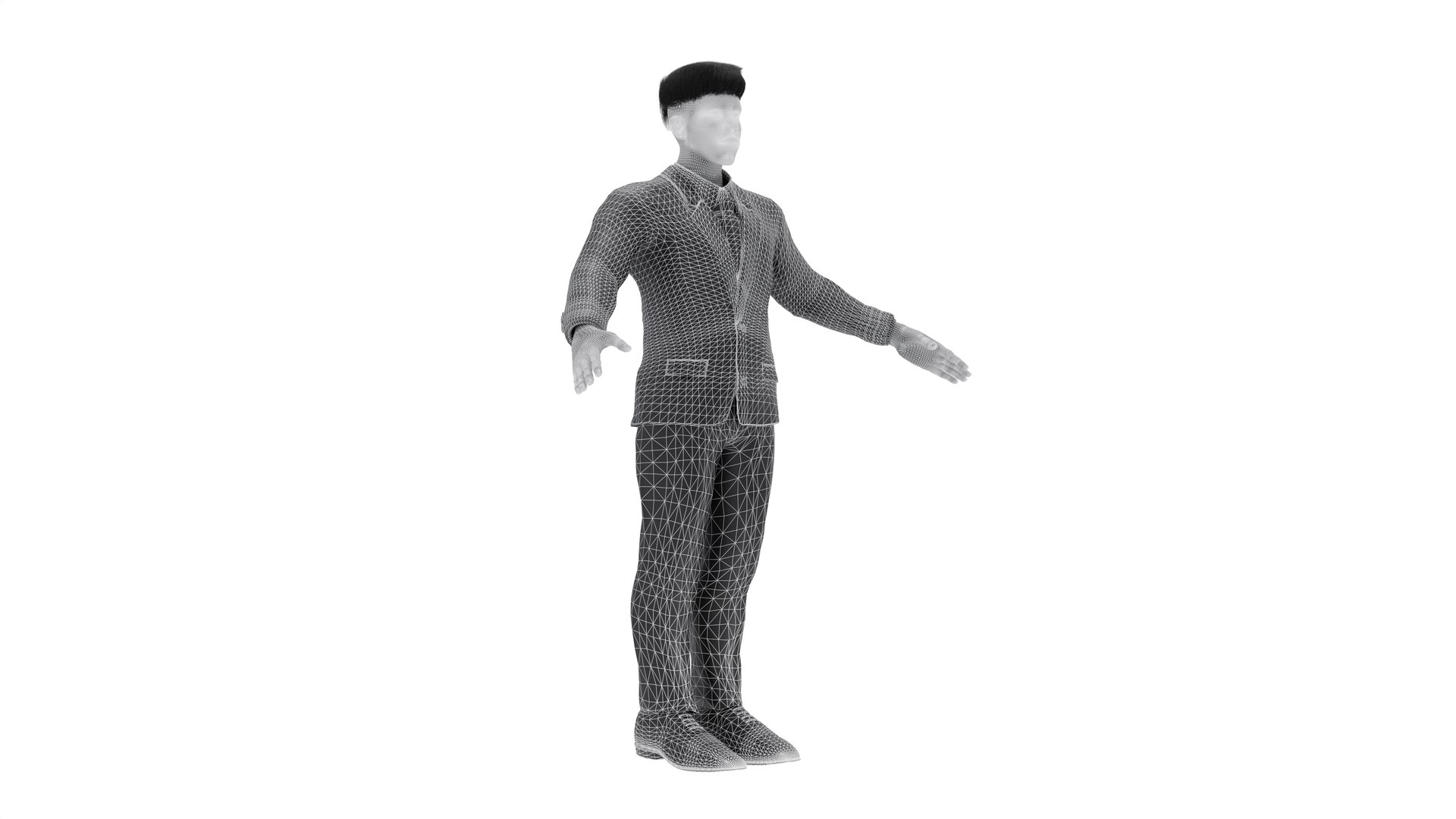 Business Suit Man Character 3D Model 3D Model - TurboSquid 2254884