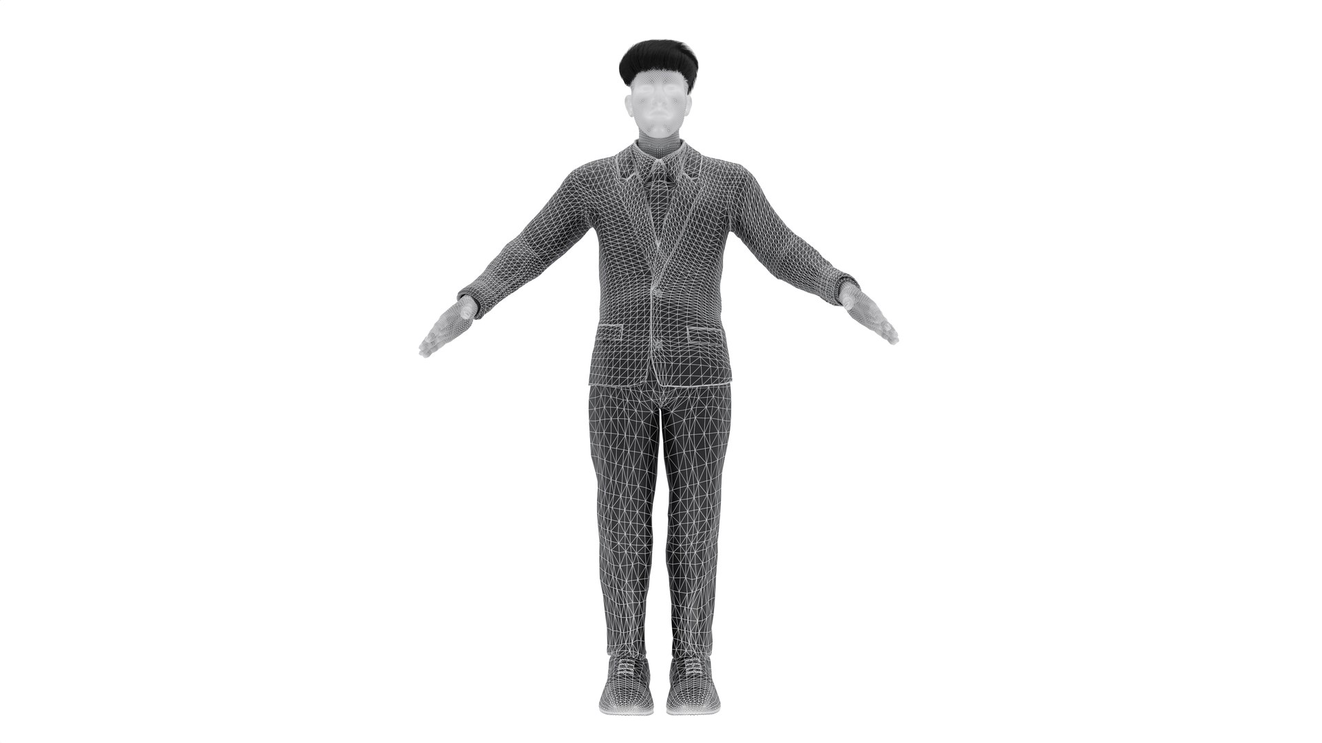 Business Suit Man Character 3D Model 3D Model - TurboSquid 2254884