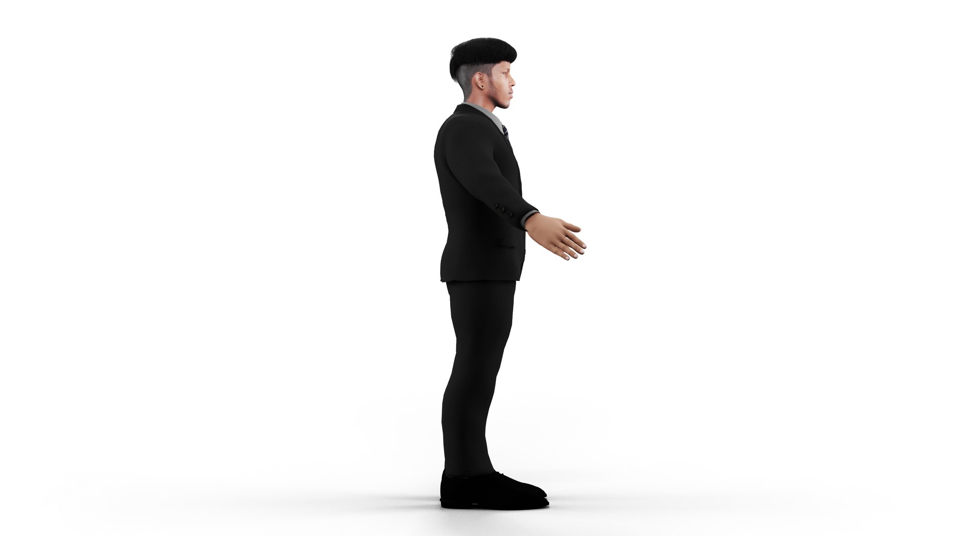 Business Suit Man Character 3D Model 3D Model - TurboSquid 2254884