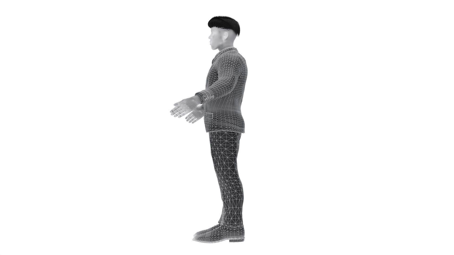 Business Suit Man Character 3D Model 3D Model - TurboSquid 2254884