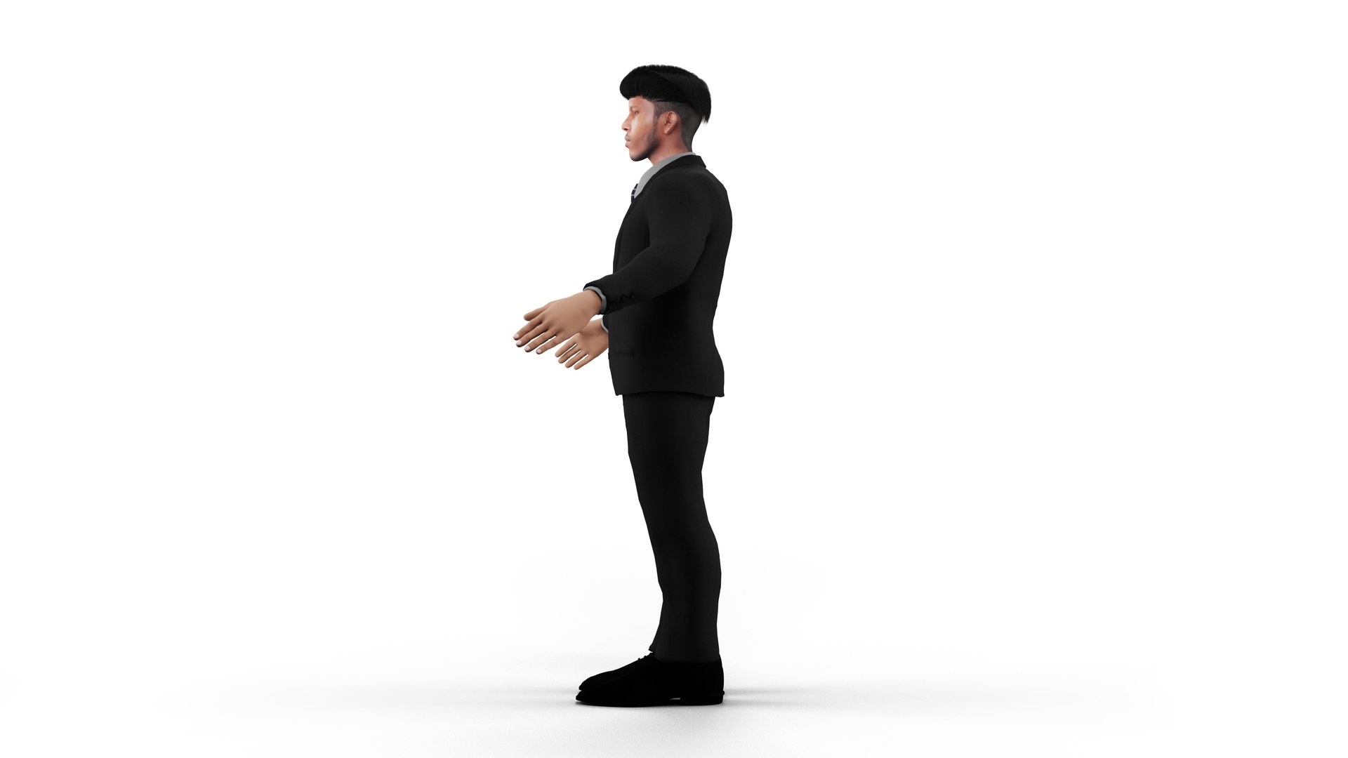 Business Suit Man Character 3D Model 3D Model - TurboSquid 2254884